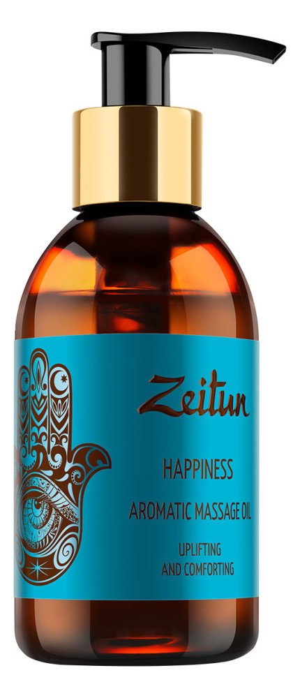 Ароматическое массажное масло с какао и ванилью Zeitun Happiness ...