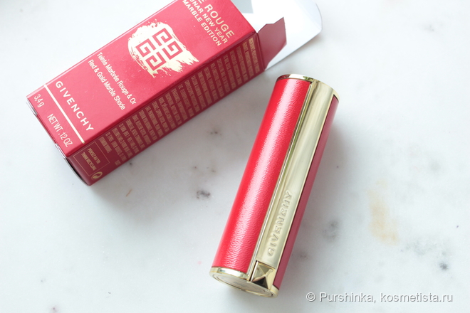 Givenchy Le Rouge Lunar New Year 2021 Marble Edition 888 Golden Red ...