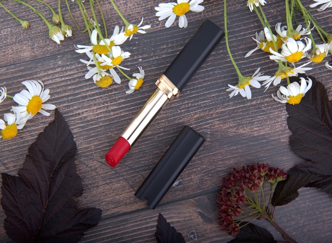 Яркий огонек осени-зимы - помада L'Oreal Intense Volume Matte в оттенке ...