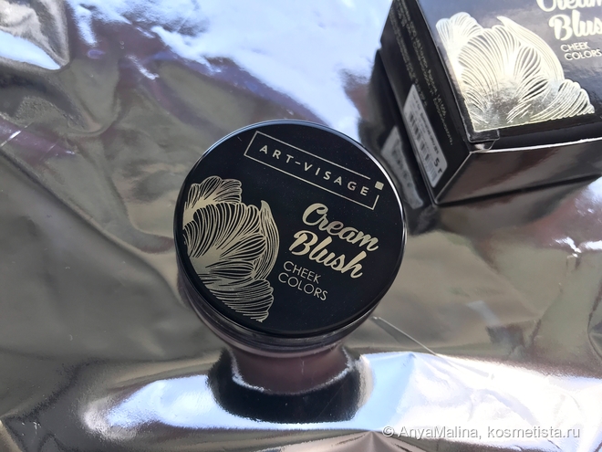 Кремовые румяна Art-Visage Cream Blush #04: подойдут ли для жирной кожи ...