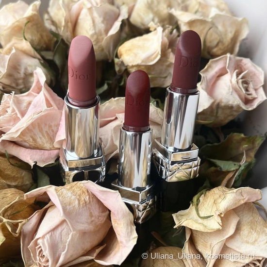Люблю нежной любовью. Dior Rouge Dior Matte Balm 100 Nude Look, 742 ...