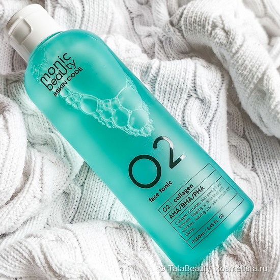 Отличный корейский тоник 02 Face Tonic Collagen от Monic Beauty ...