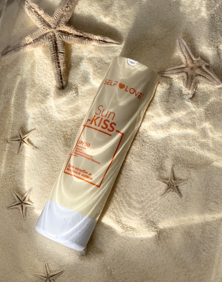 SelfLove Солнцезащитный крем для комби и жирной кожи Sun Kiss SPF 50 ...