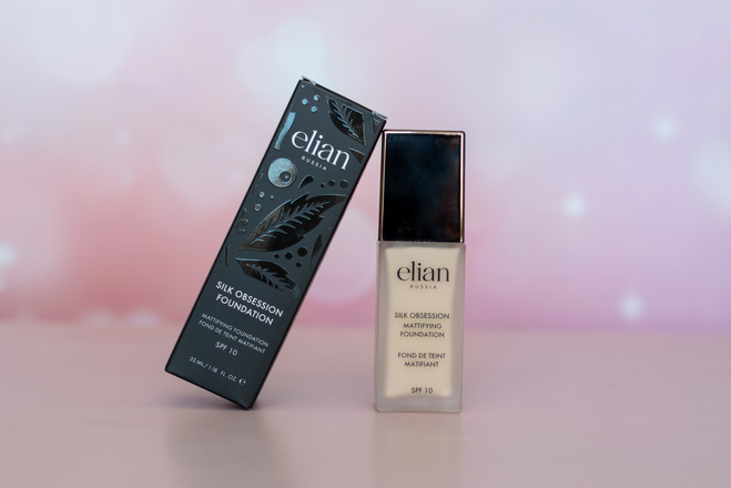 Тональный крем Elian Russia Silk Obsession Mattifying Foundation SPF10 ...