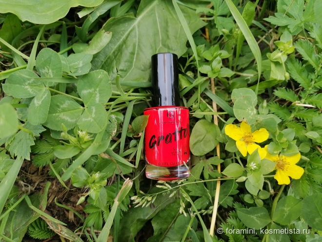 Лето в разгаре! Неоновый лак Grattol nail polish Wild Red Gphf03 | Отзывы покупателей | Косметиста