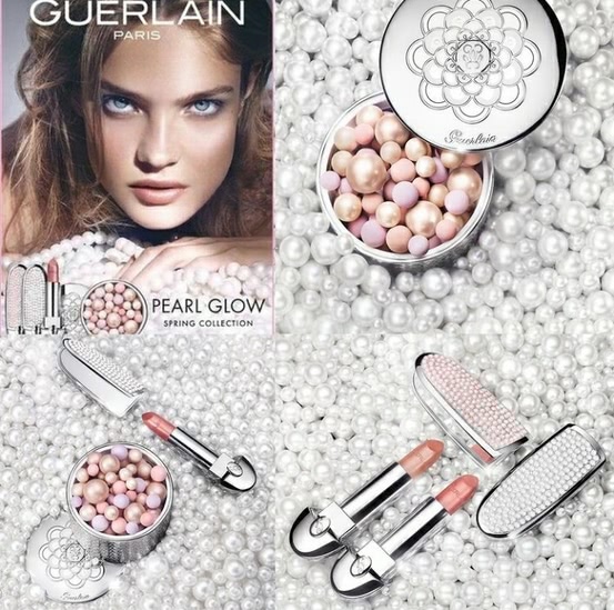 Guerlain Pearl Glow Makeup Spring Collection 2021 и Guerlain Bloom a ...