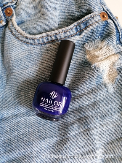 Чернильно-синий Nailor Nail Polish Turner. Море на руках | Отзывы ...