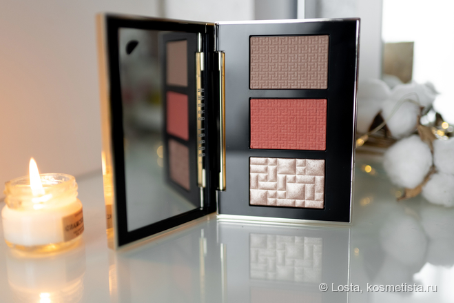 Люксовая палетка для лица Bobbi Brown Sculpted Glow в оттенке Medium ...