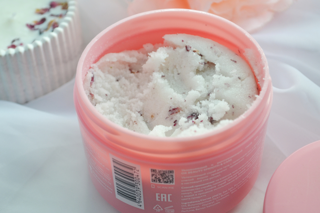 Самый красивый скраб Ok beauty Smooth & Care Oil Body Scrub | Отзывы ...