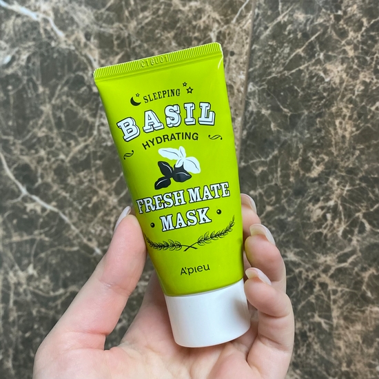Еще одна находка - ночная маска для лица A’Pieu Basil Hydrating Fresh ...