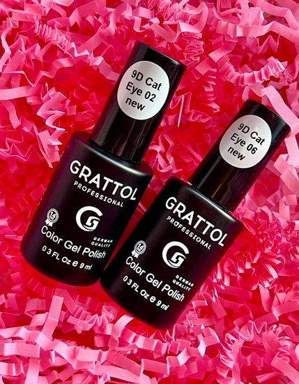 Великолепный эффект на ноготках от Grattol 9D Cat Eye | Отзывы покупателей | Косметиста