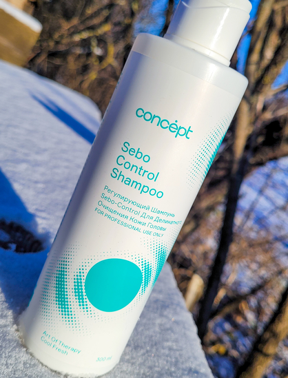 Шампунь для деликатного очищения жирной кожи головы Concept Sebo ...